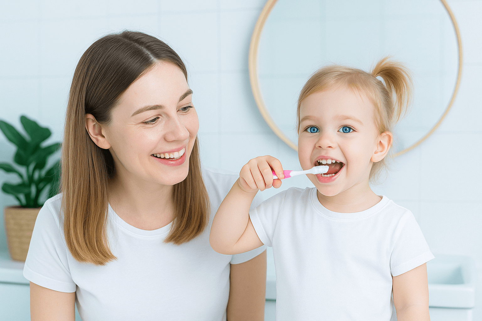 Helping Your Child (Ages 2–4) Brush Their Teeth - The Pediatric Dentists